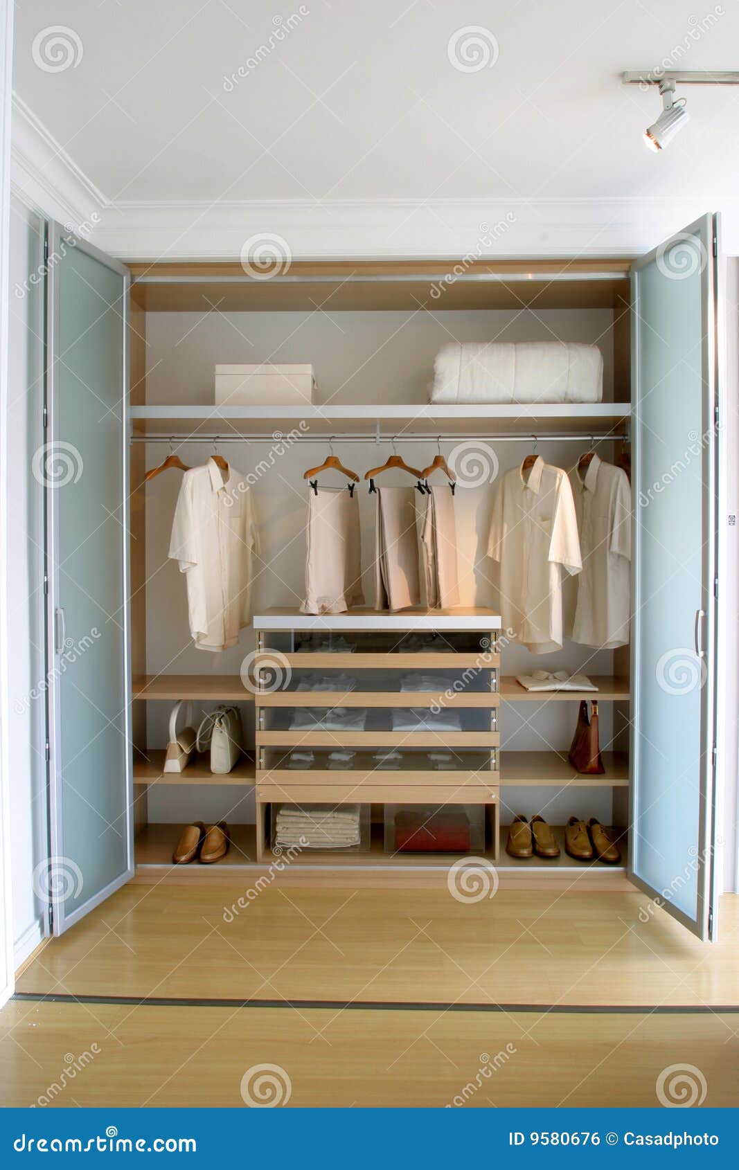 Closet stock photo. Image of room, storage, slider, dressing - 9580676