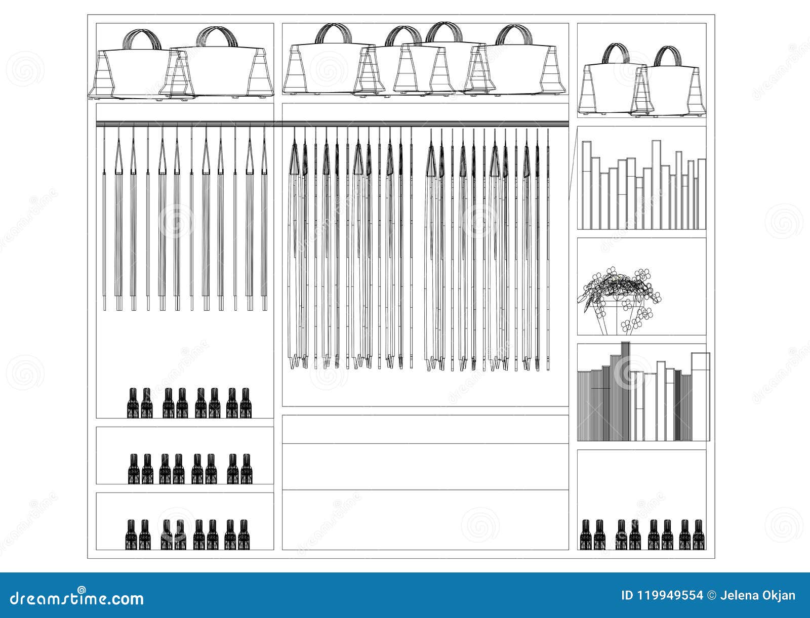 Architect Wardrobe Stock Illustrations – 703 Architect Wardrobe Stock ...