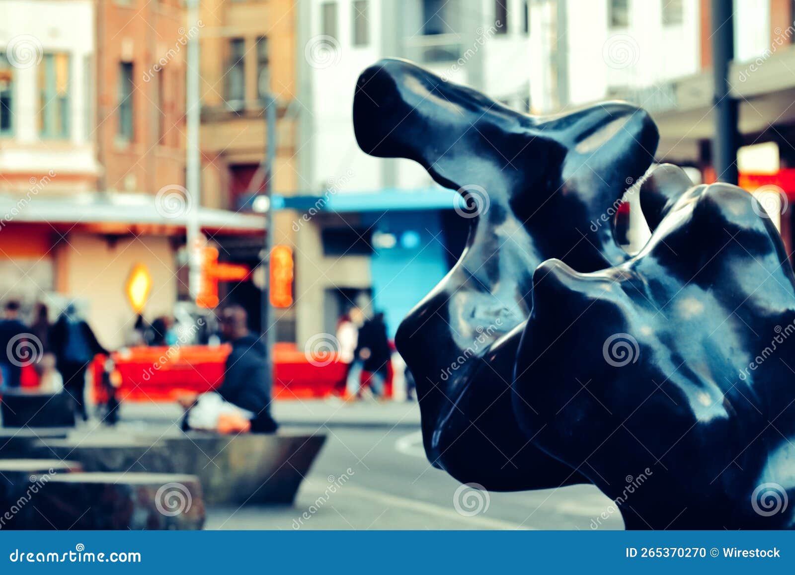 Closeup of an Abstract Statue in Sydney Editorial Image - Image of ...