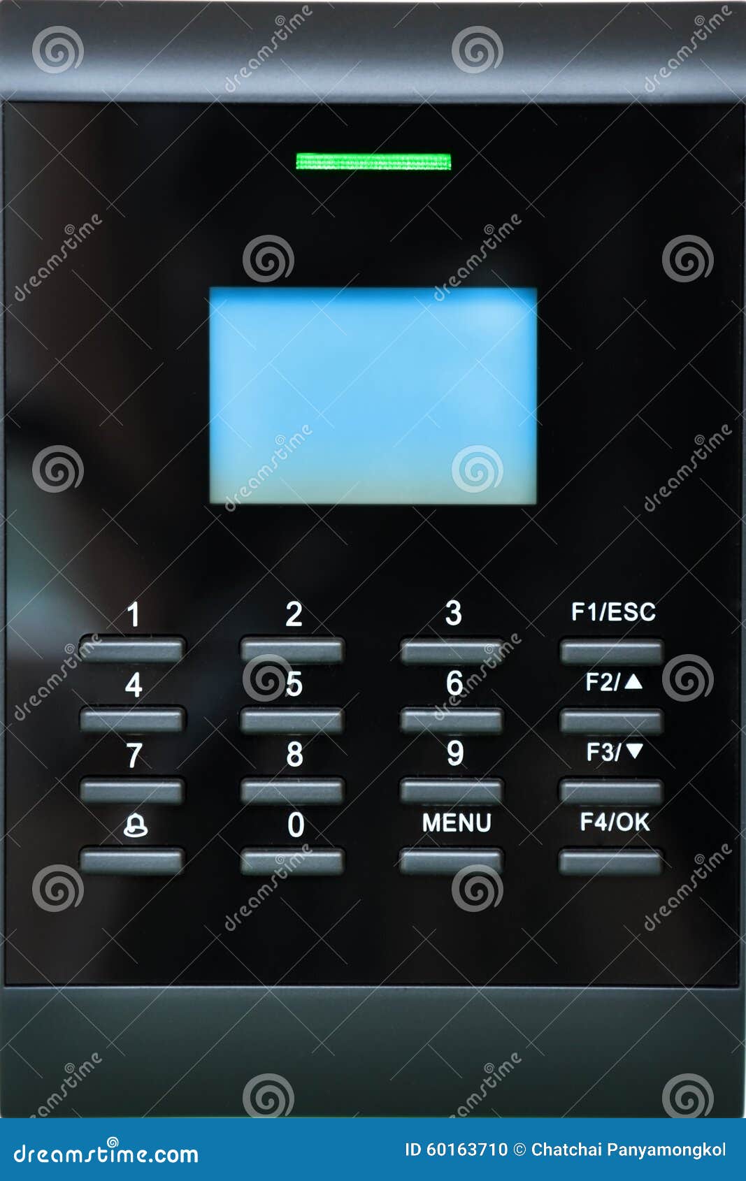 Closeup of Access Control Panel Stock Photo - Image of control, device ...