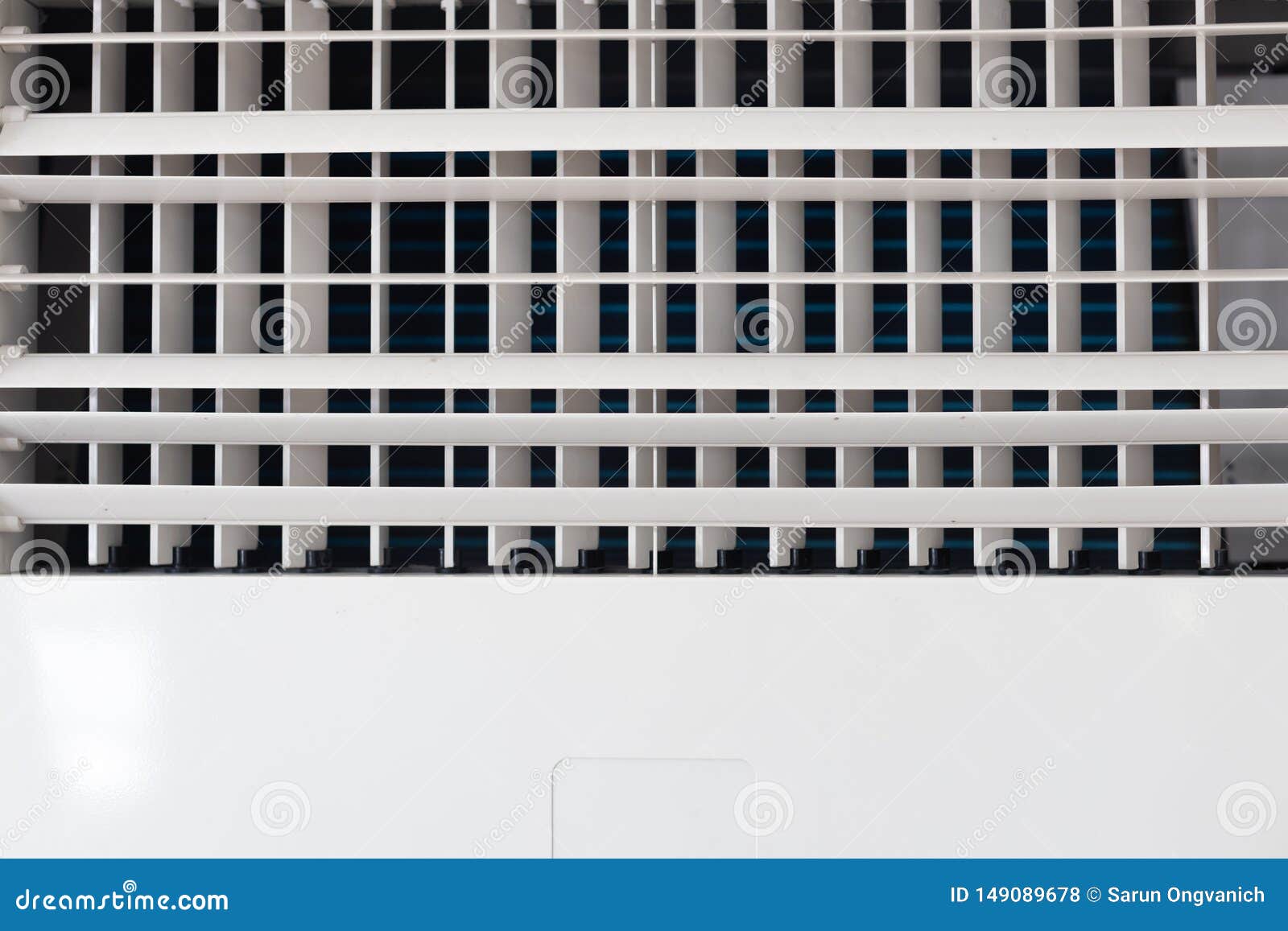 Car Air Conditioner Vents. Detail Interior Of Modern Car With ...