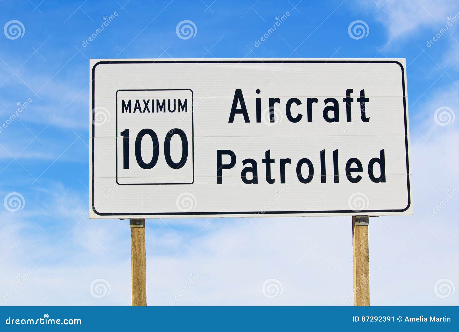 Cartoon Speed Limit Sign