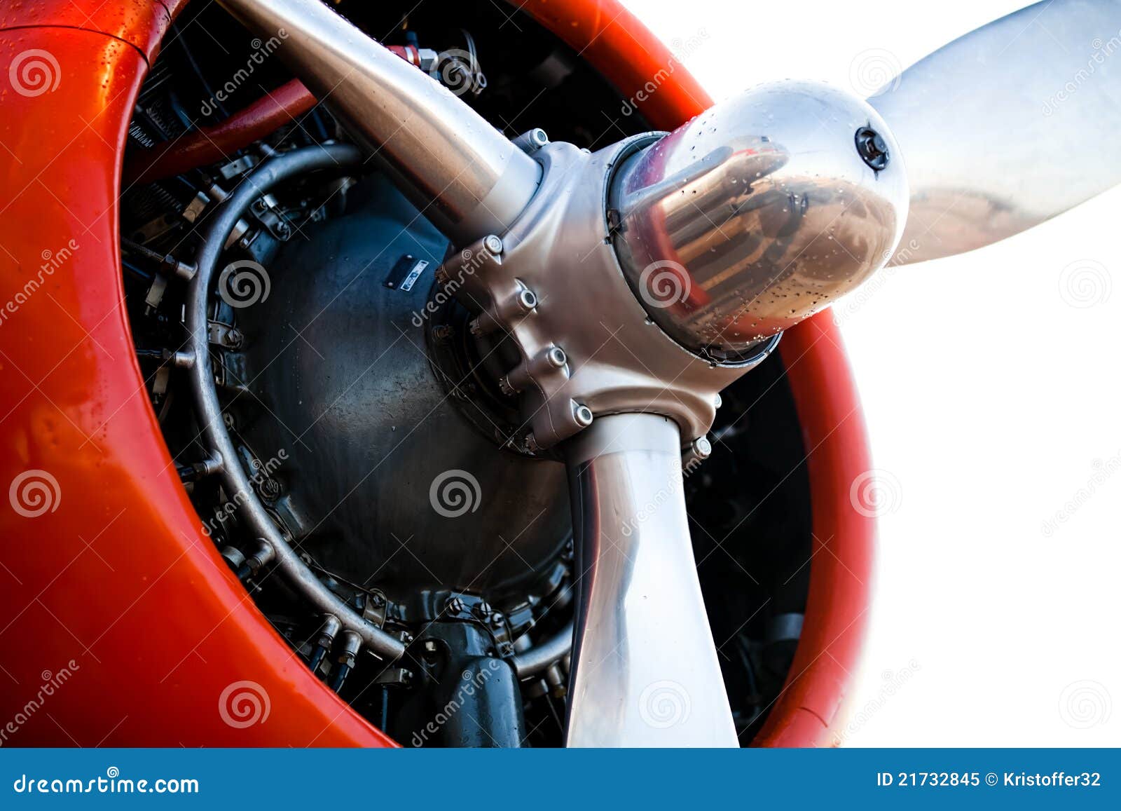 Closeup of Airplane Engine stock image. Image of power - 21732845