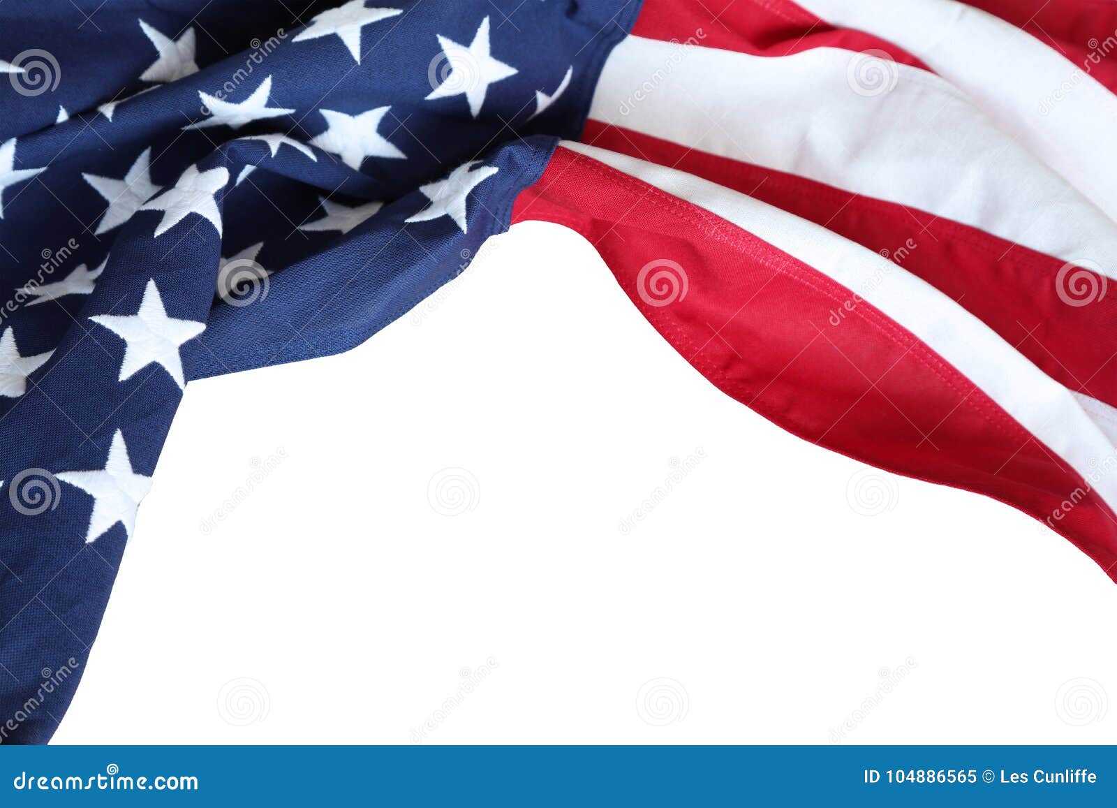 USA flag on white stock image. Image of democracy, america - 104886565