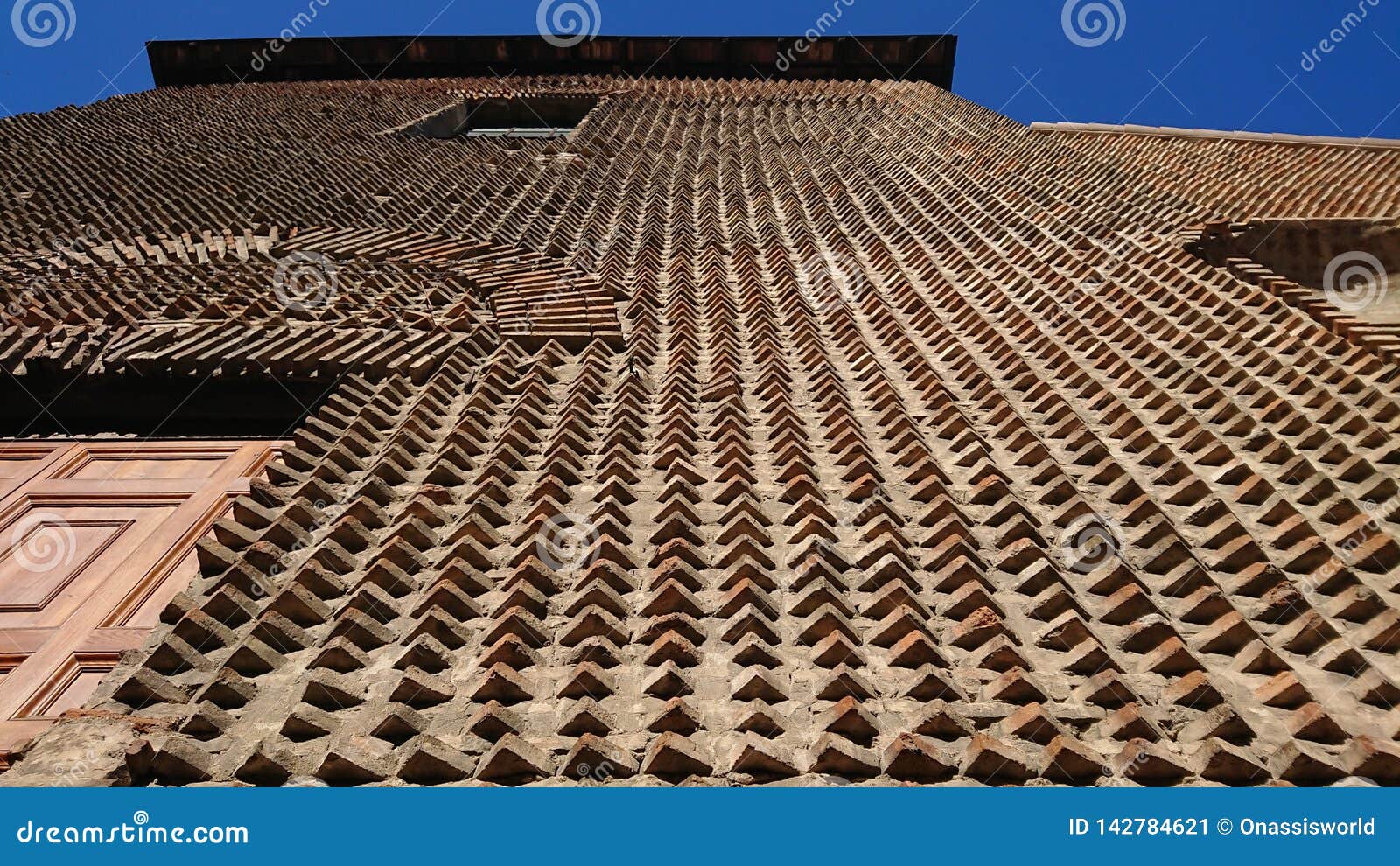 Ancient Brick Wall stock image. Image of buildings, wall - 142784621