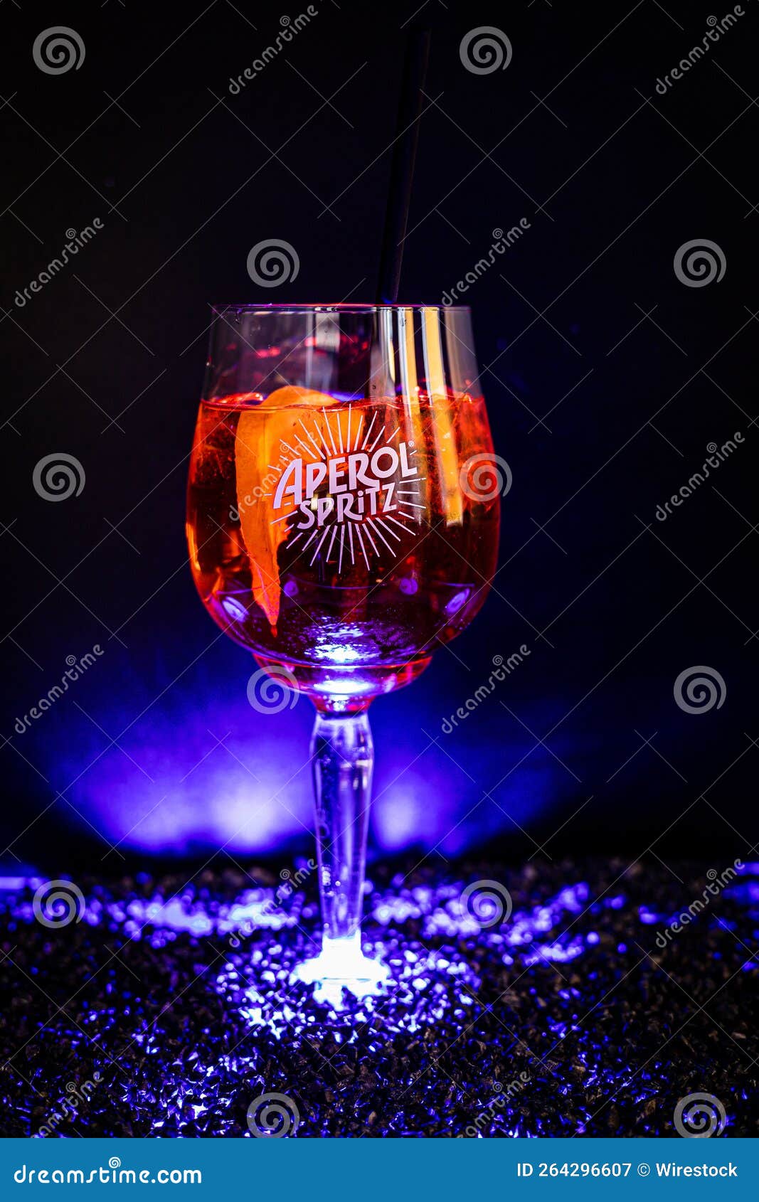 Aperol Spritz Logo Sign Outside A Bar In Bournemouth England Editorial ...