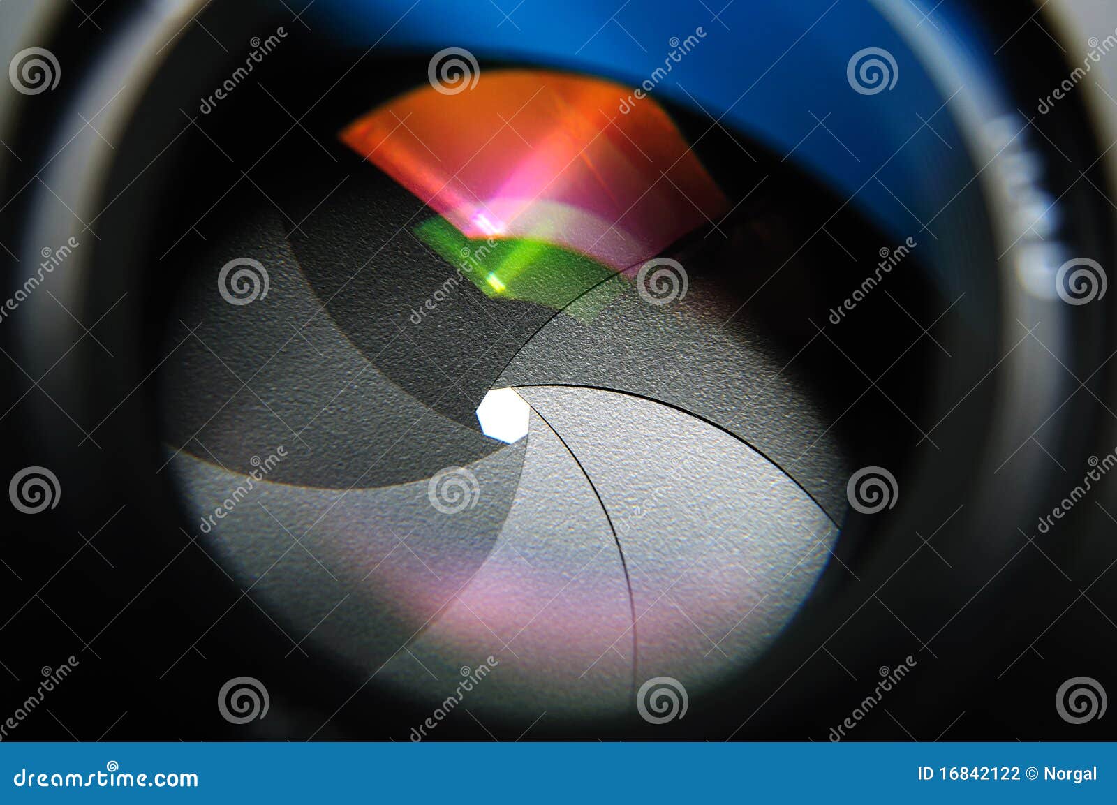 Closeup aperture blades stock photo. Image of shade, device - 16842122