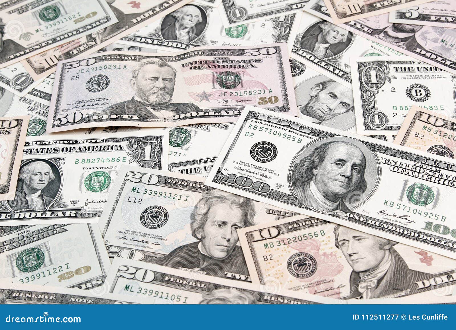 American banknotes stock image. Image of macro, capital - 112511277
