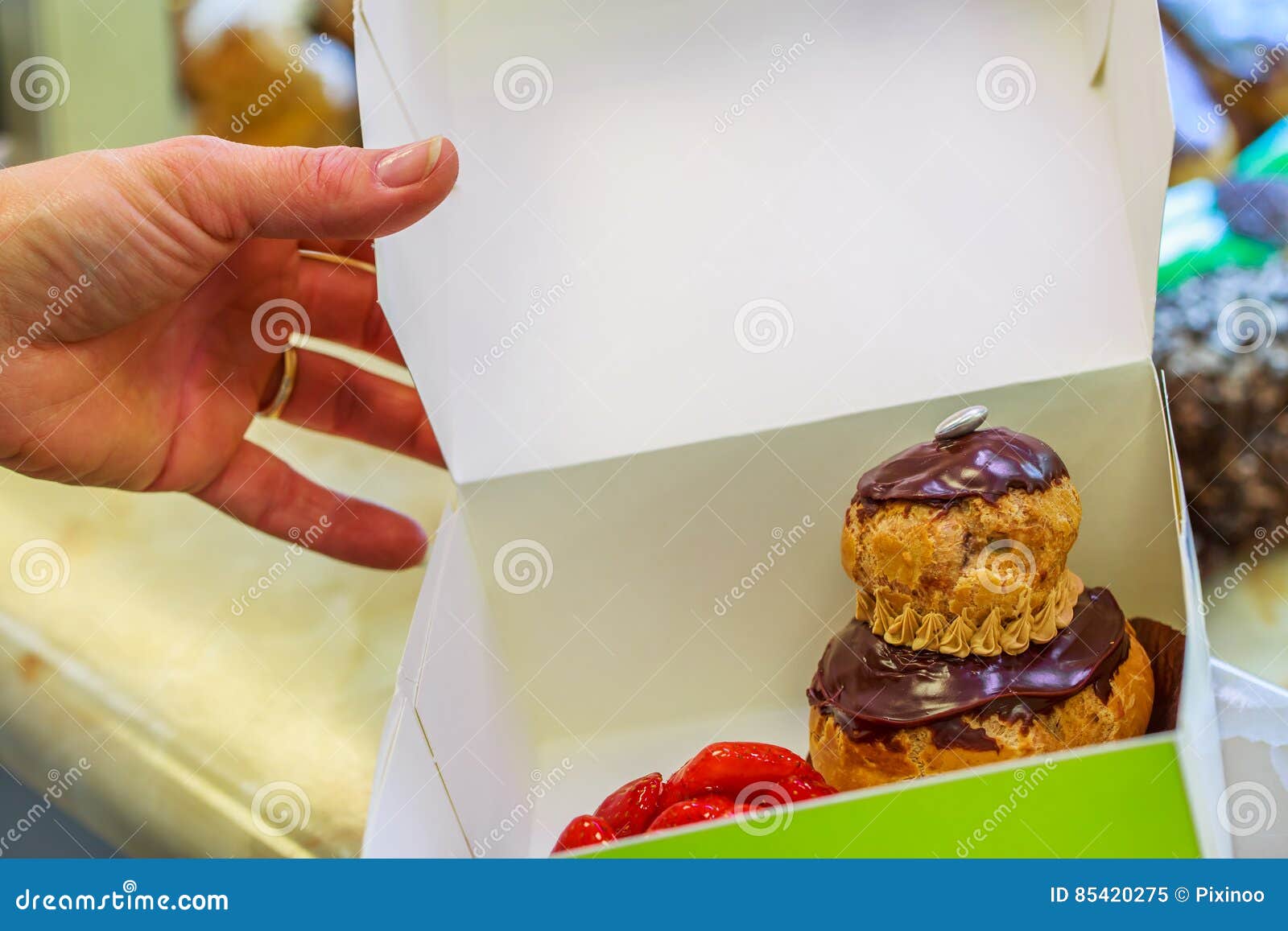 Assortment of French Pastries Stock Image - Image of france, crisps ...