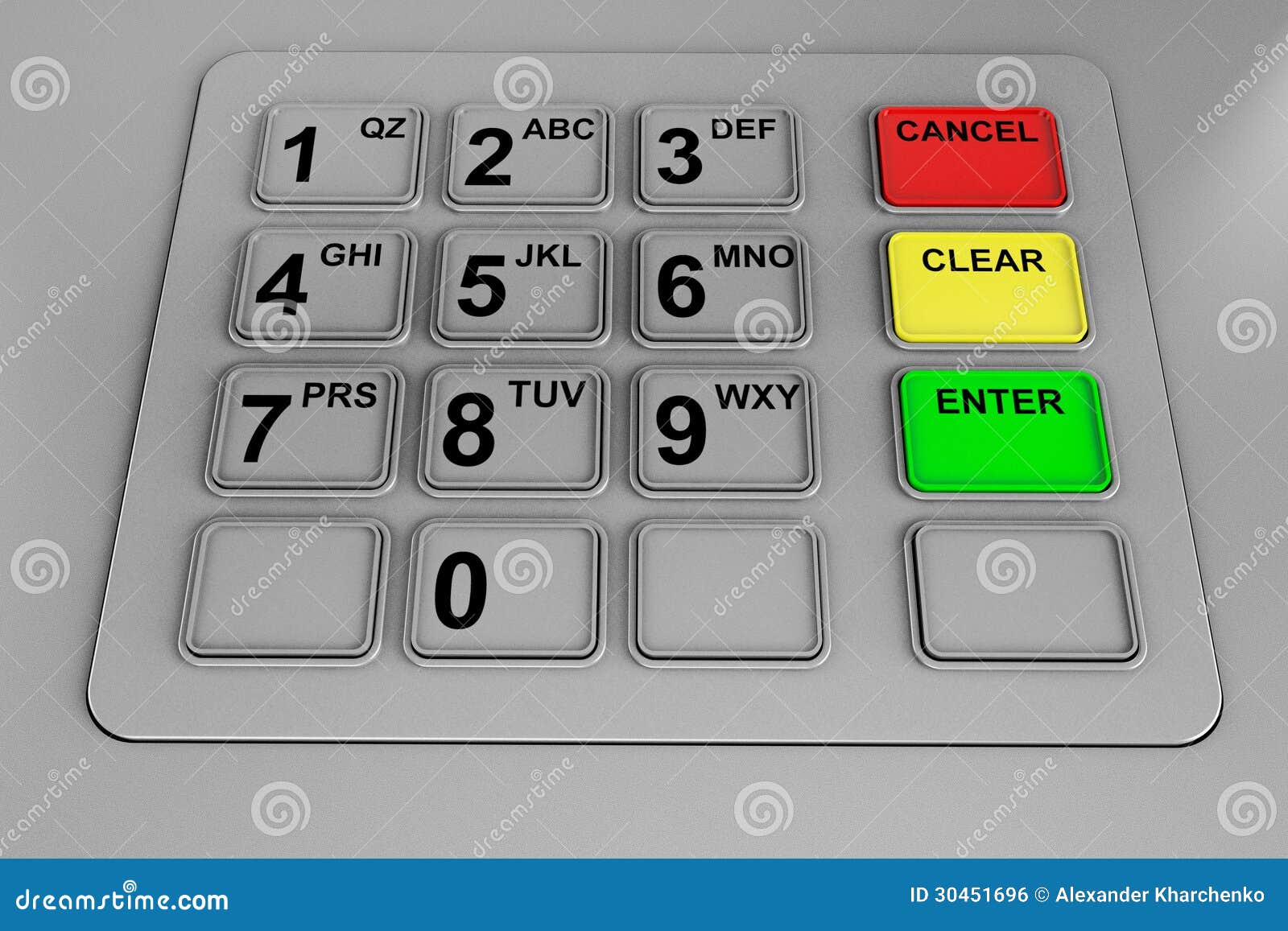 Closeup of an ATM machine stock photo. Image of financial - 30451696