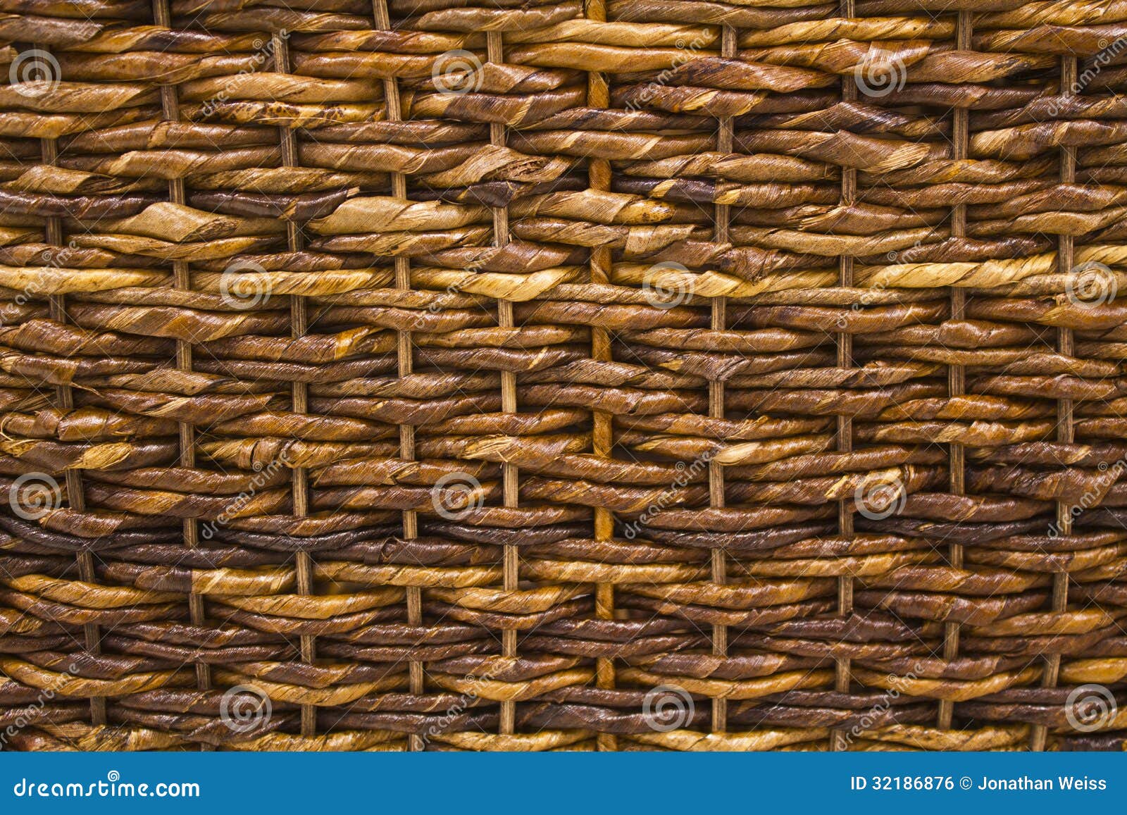 A Closeup of Basket Weave Texture Stock Photo - Image of detail ...