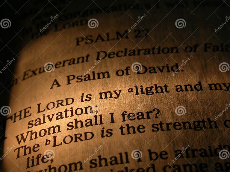 Closeup of bible verse stock image. Image of print, lines - 4318657