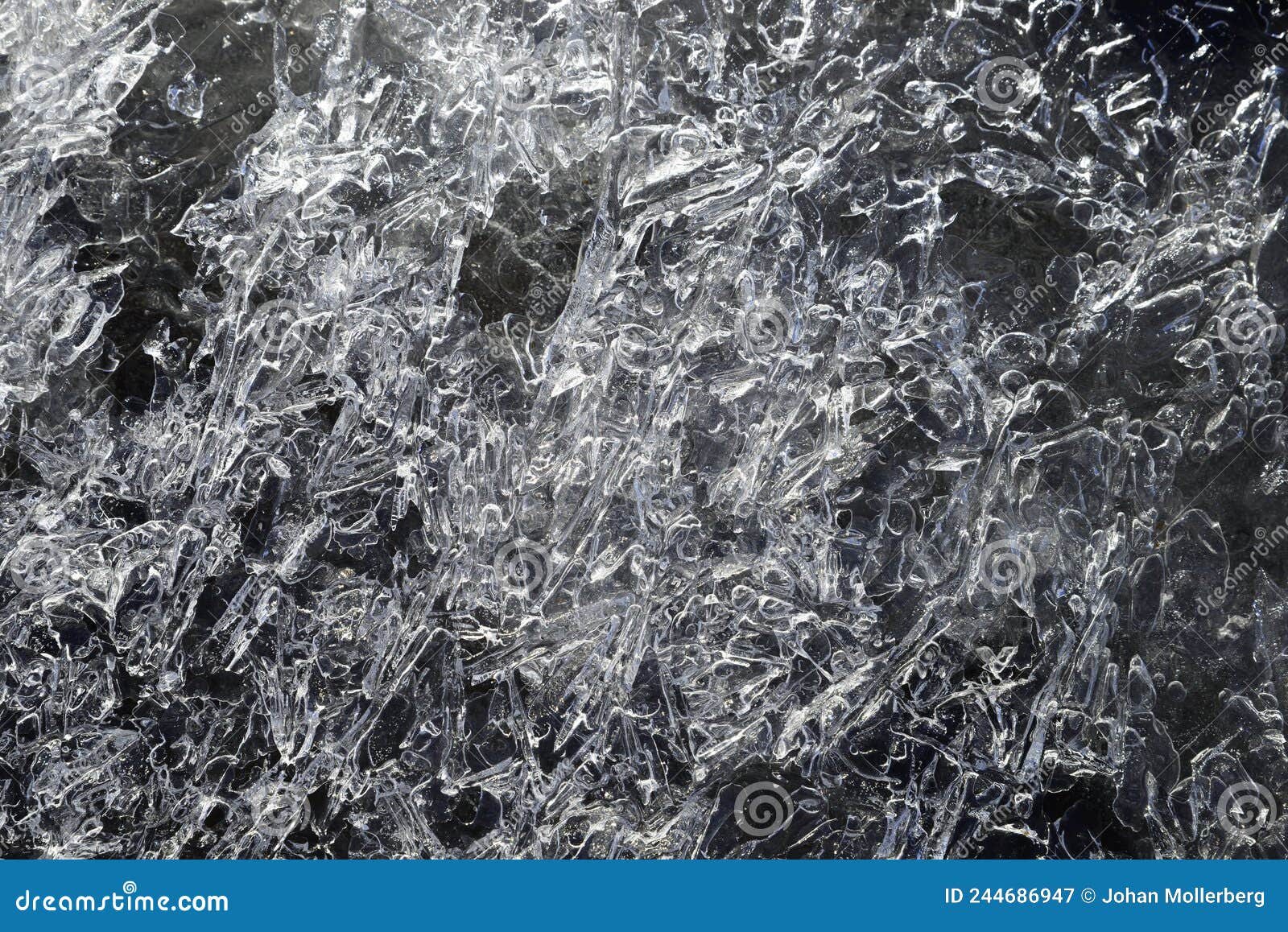 Black ice texture stock image. Image of phenomenon, crystal - 244686947