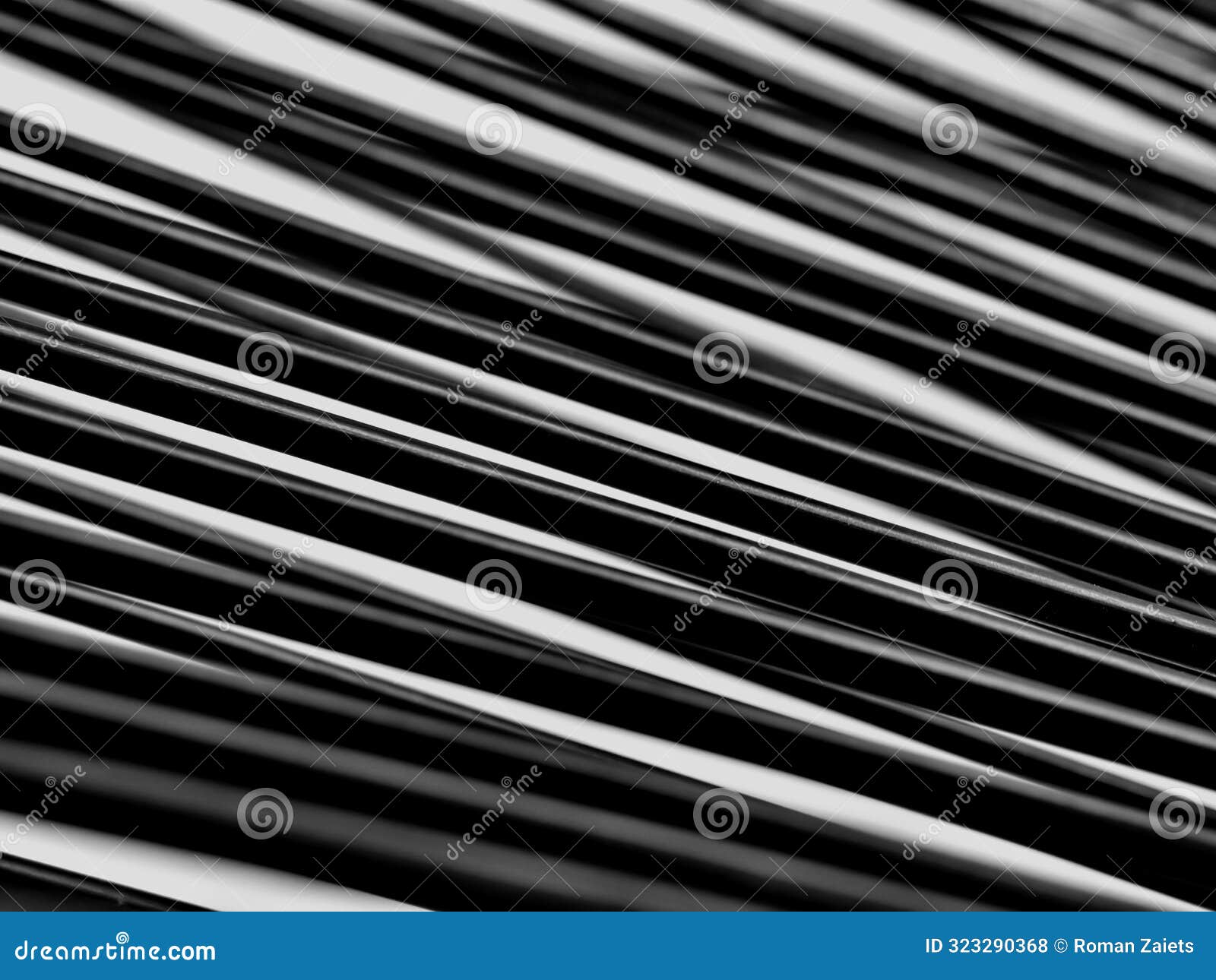 Closeup of Black Wires Shapes and Patterns Materials Stock Photo ...