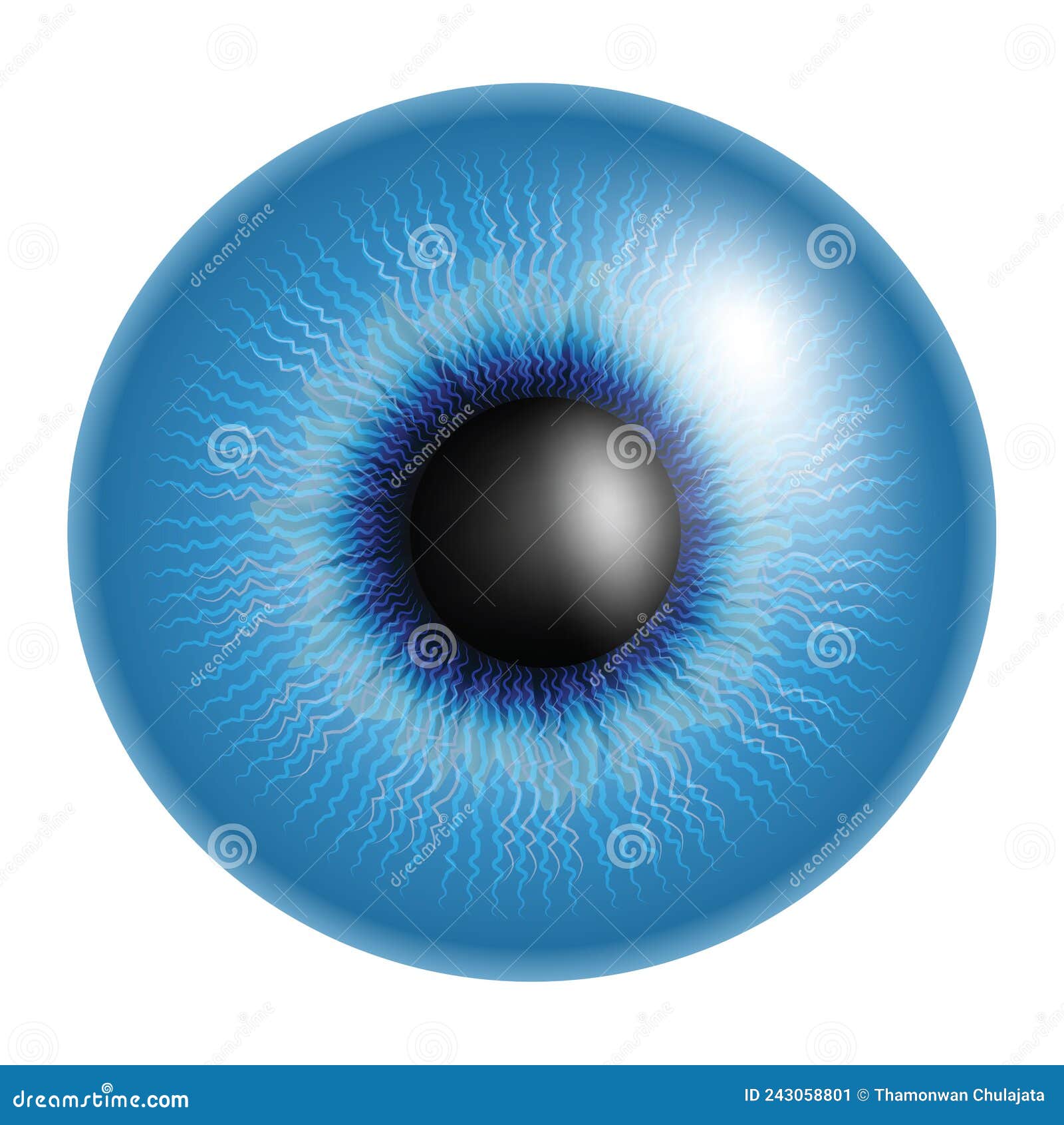 Closeup Of Blue Molecule Atoms Structures On Blue Liquid Serum ...