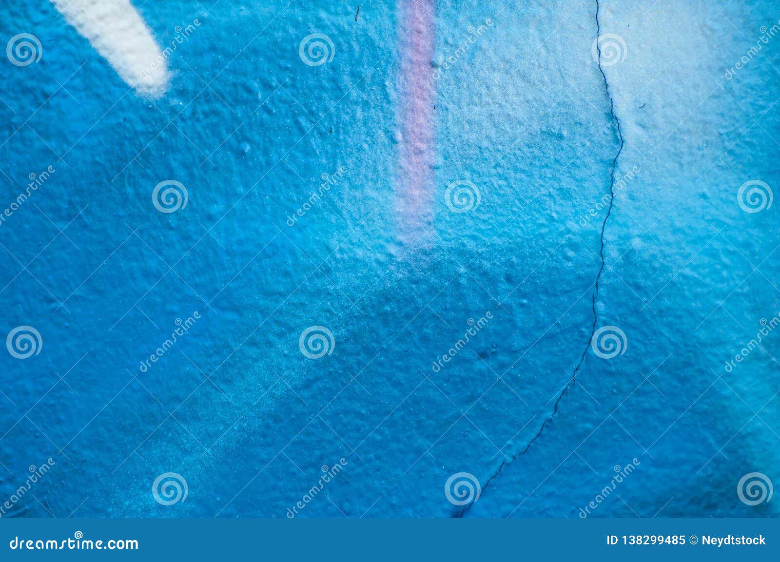 Blue Graffiti on the Wall Texture Stock Image - Image of grunge, spray ...