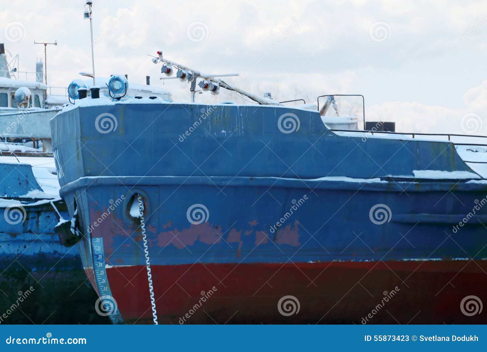 Prow Of A Ship With Two Anchors Stock Photo | CartoonDealer.com #139483182