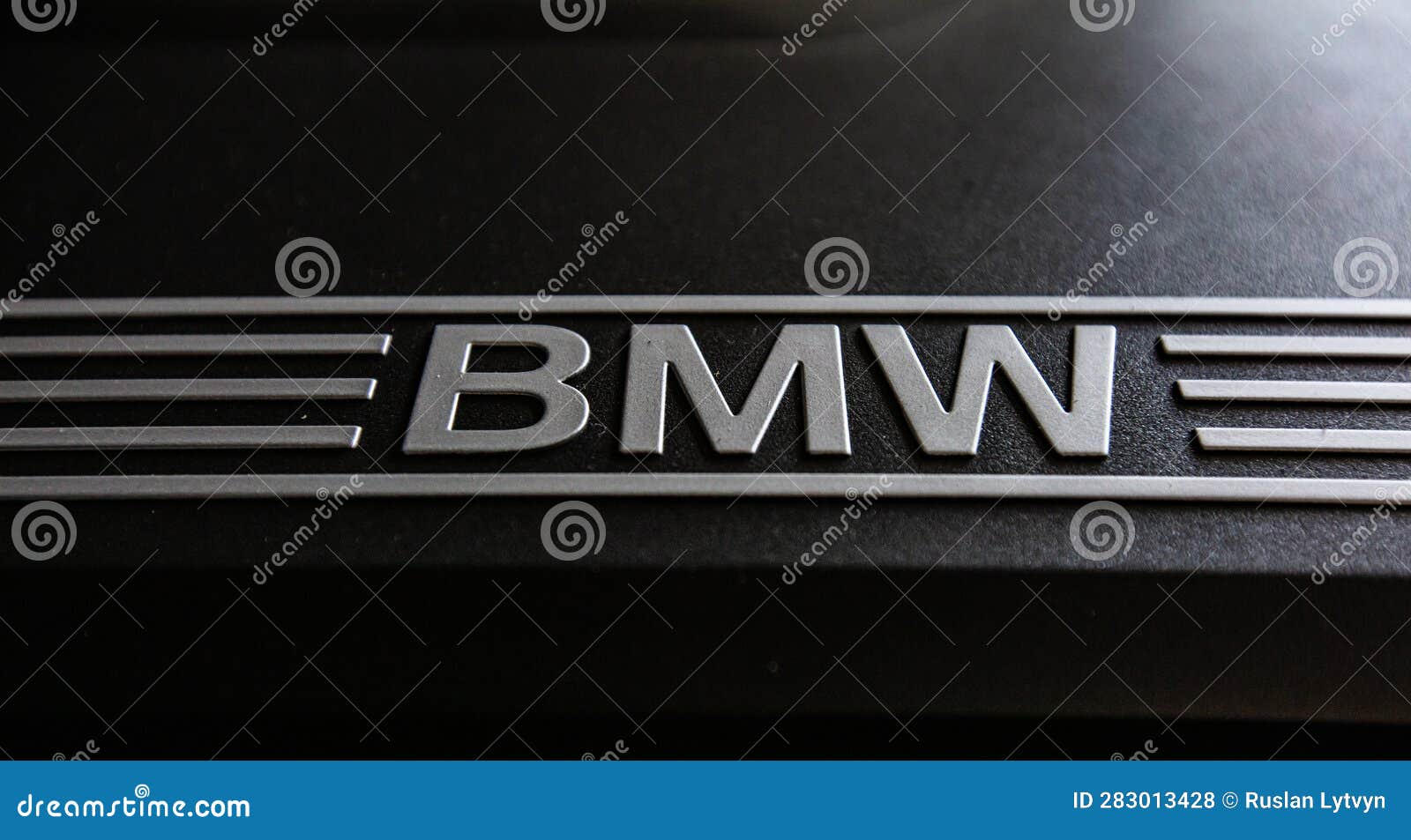 Closeup of BMW Engine Compartment Editorial Stock Photo - Image of ...