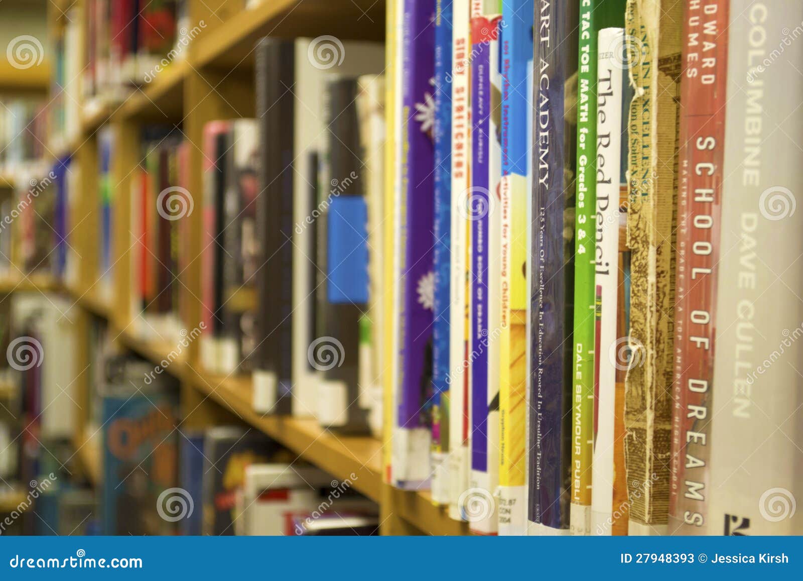Closeup of Books on a Bookshelf Editorial Stock Photo - Image of cases ...
