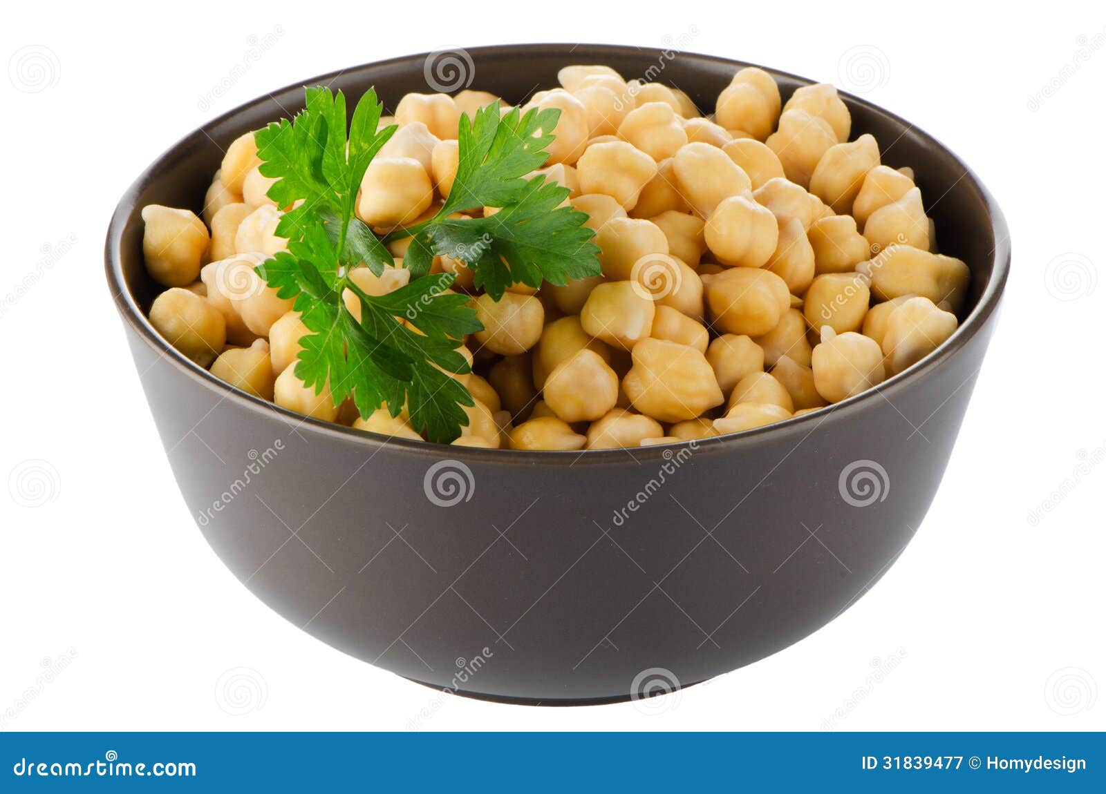 Closeup of a Bowl with Boiled Stock Image - Image of chickpeas, chana ...