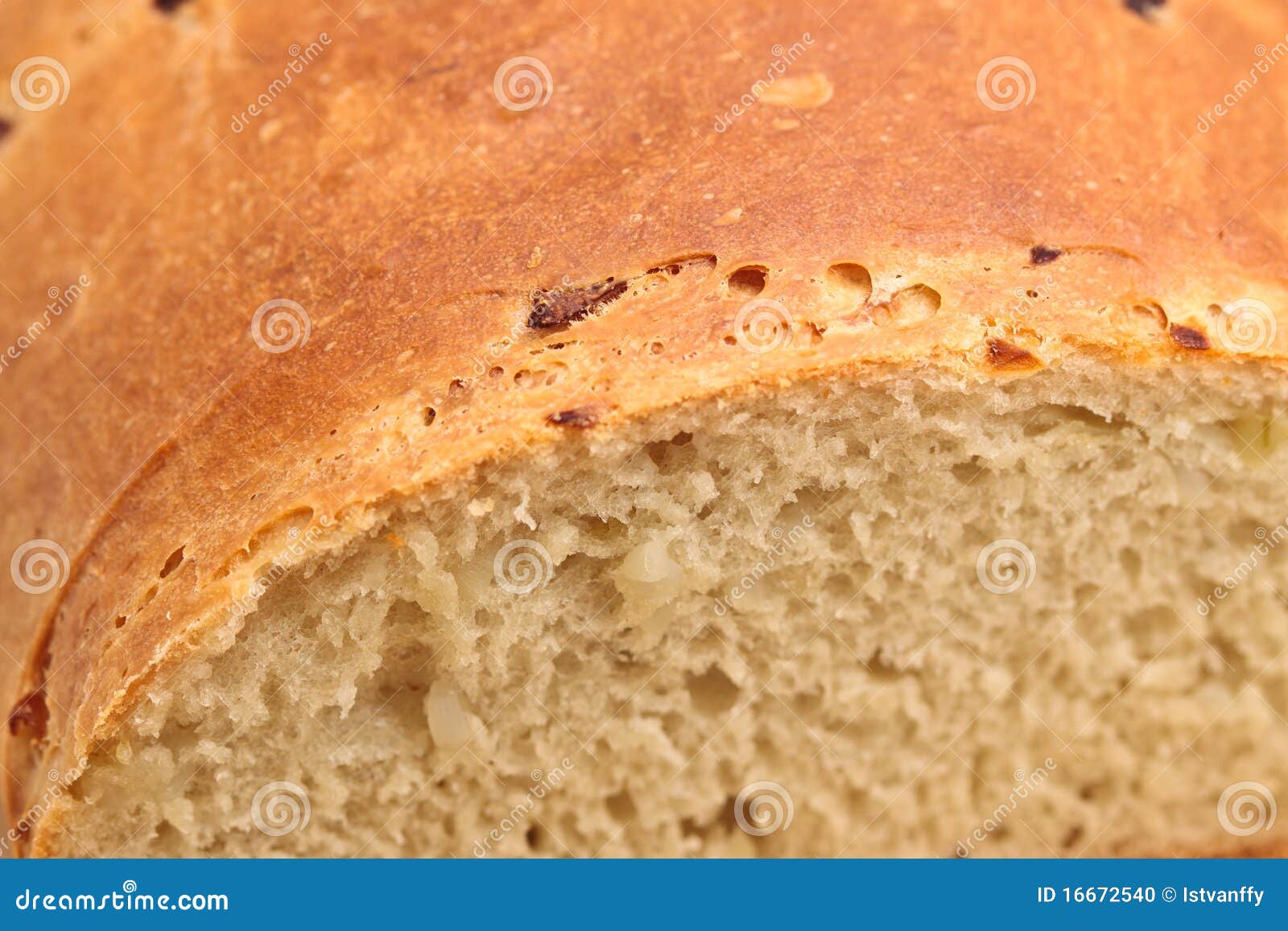 Closeup of Bread stock photo. Image of isolated, breakfast - 16672540