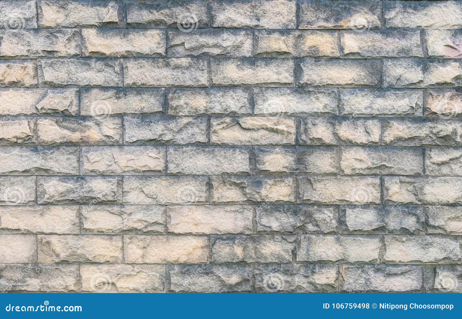 Closeup Surface Brick Pattern at Old Stone Brick Wall Textured ...