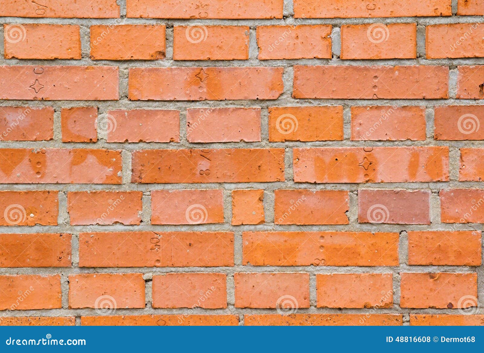 Closeup of bricks wall stock photo. Image of bricks, aging - 48816608