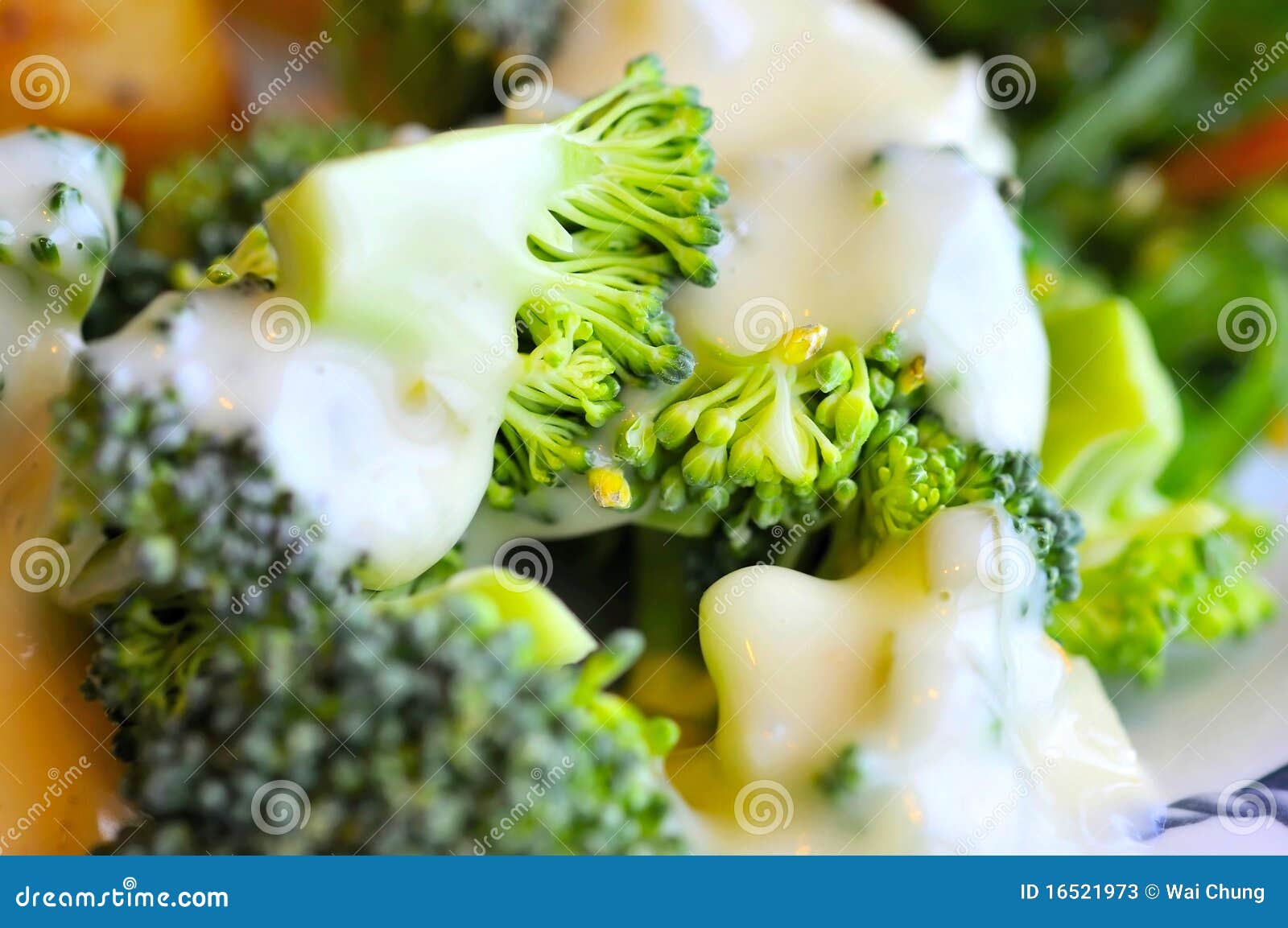 Closeup of Broccoli Cuisine Stock Image - Image of meal, gourmet: 16521973