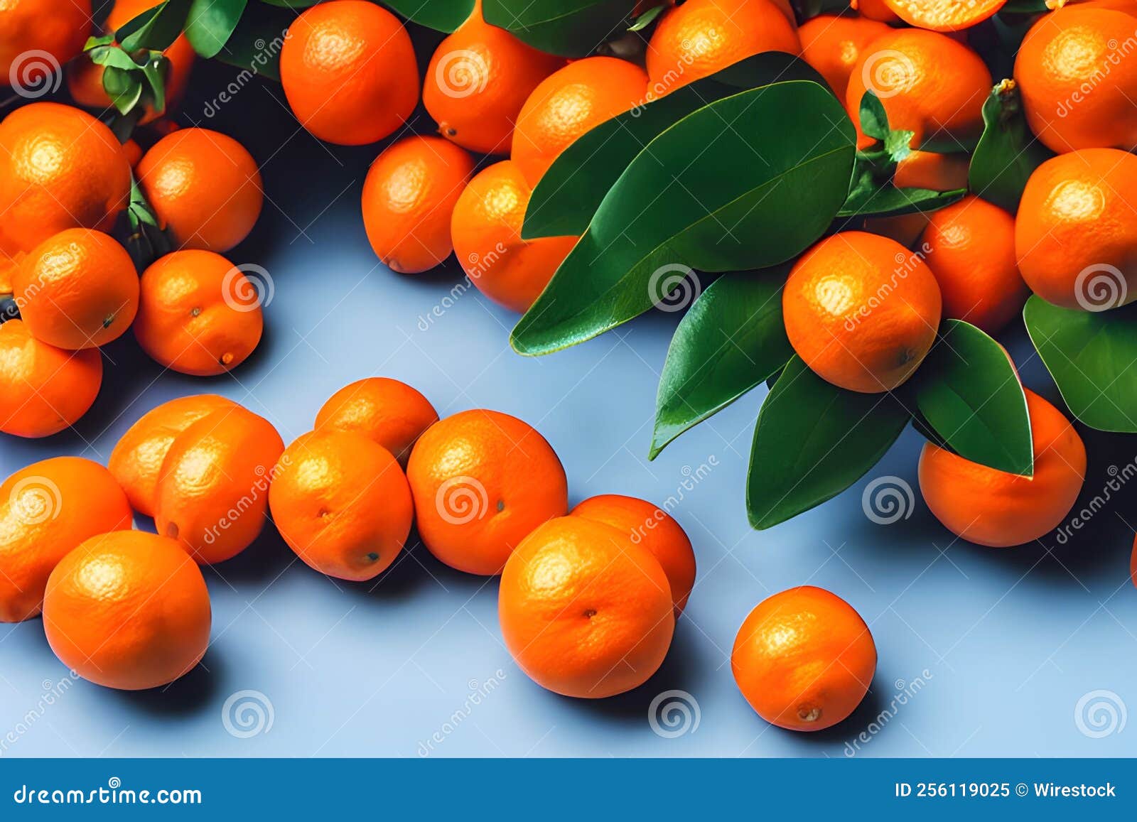 Closeup of Bunch of Ripe Mandarins Stock Image - Image of tasty ...