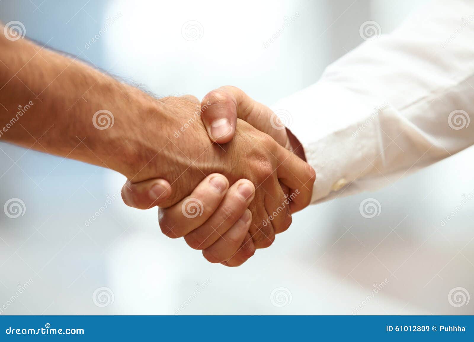 Closeup of a Business Handshake Stock Image - Image of deal, hand: 61012809