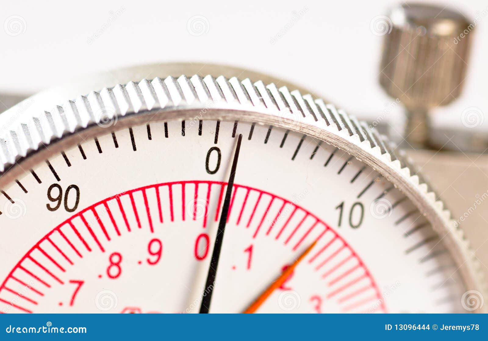 Closeup Caliper Dial Face with Hands Stock Photo - Image of dial, tool ...