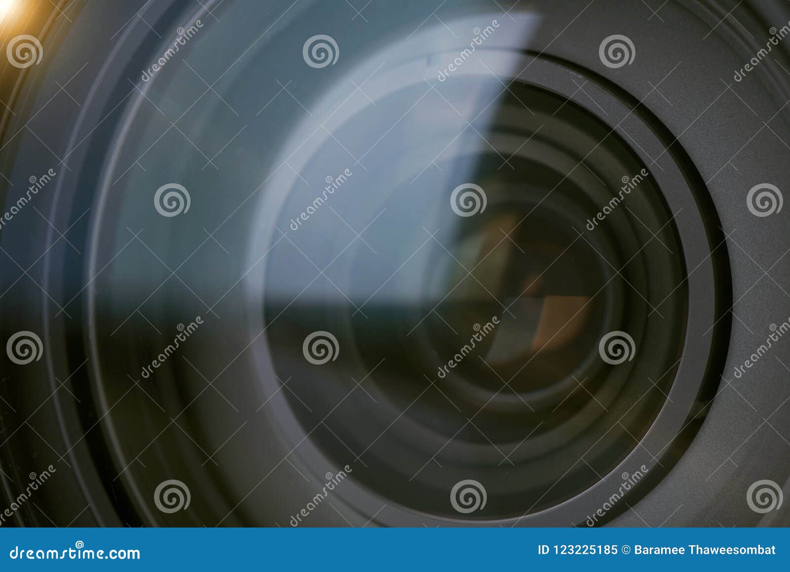 Closeup Camera Shutter Lens Technology Background Stock Image - Image ...