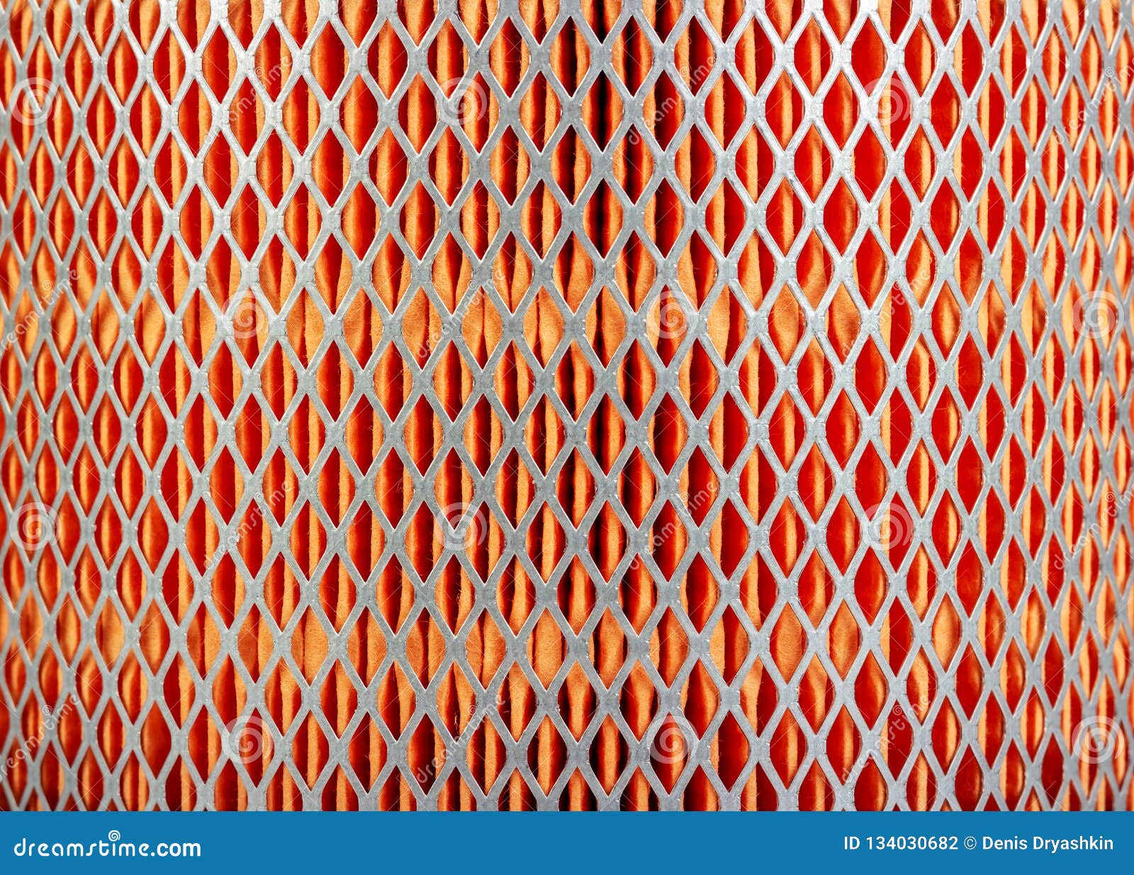 Closeup car air filter stock photo. Image of background - 134030682