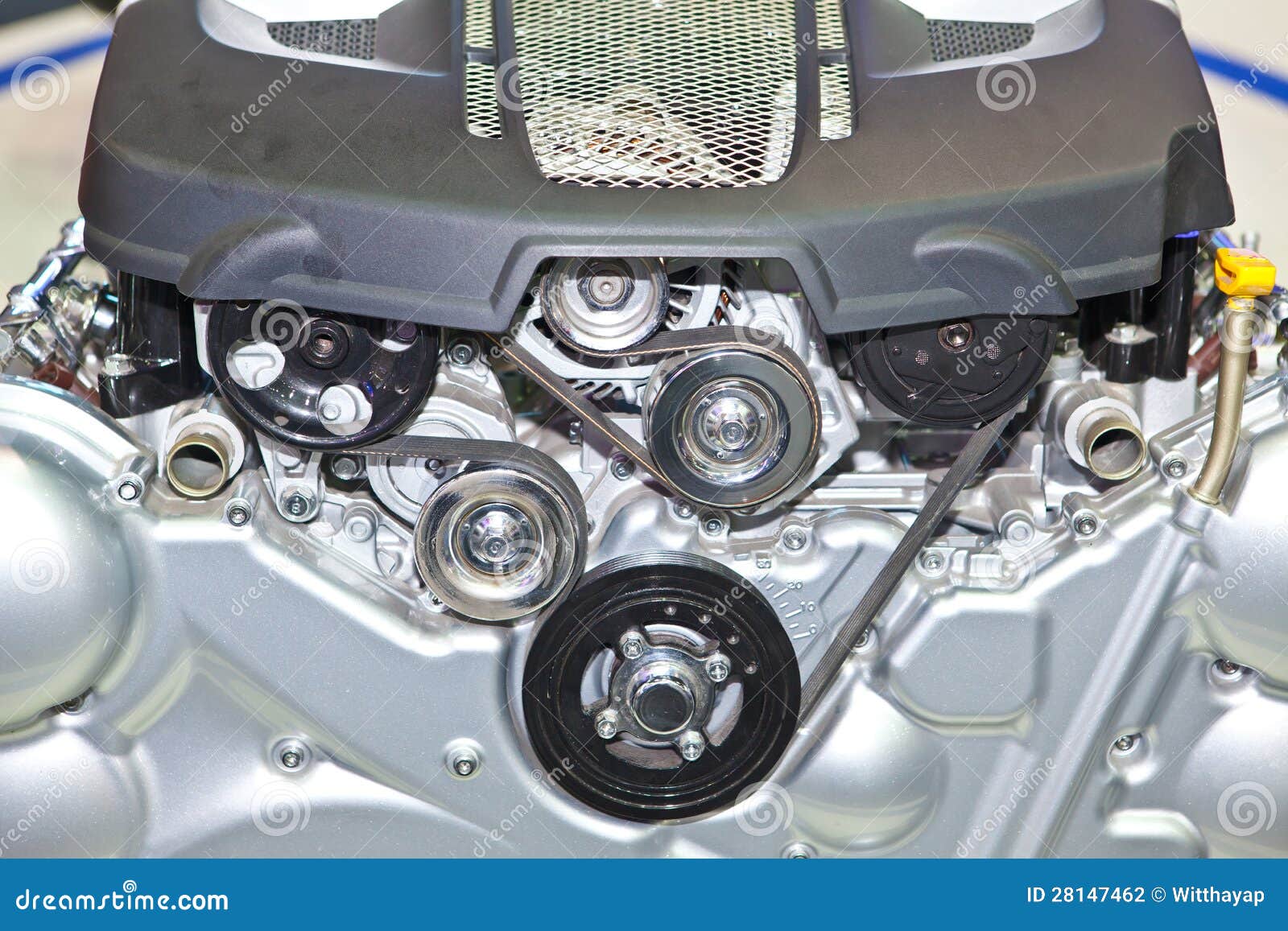 Closeup of car engine stock photo. Image of energy, automotive - 28147462