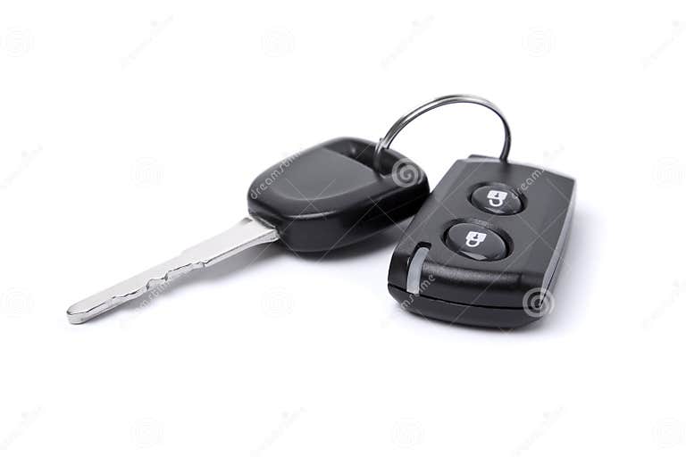 Closeup of car key stock photo. Image of isolated, lock - 15963020
