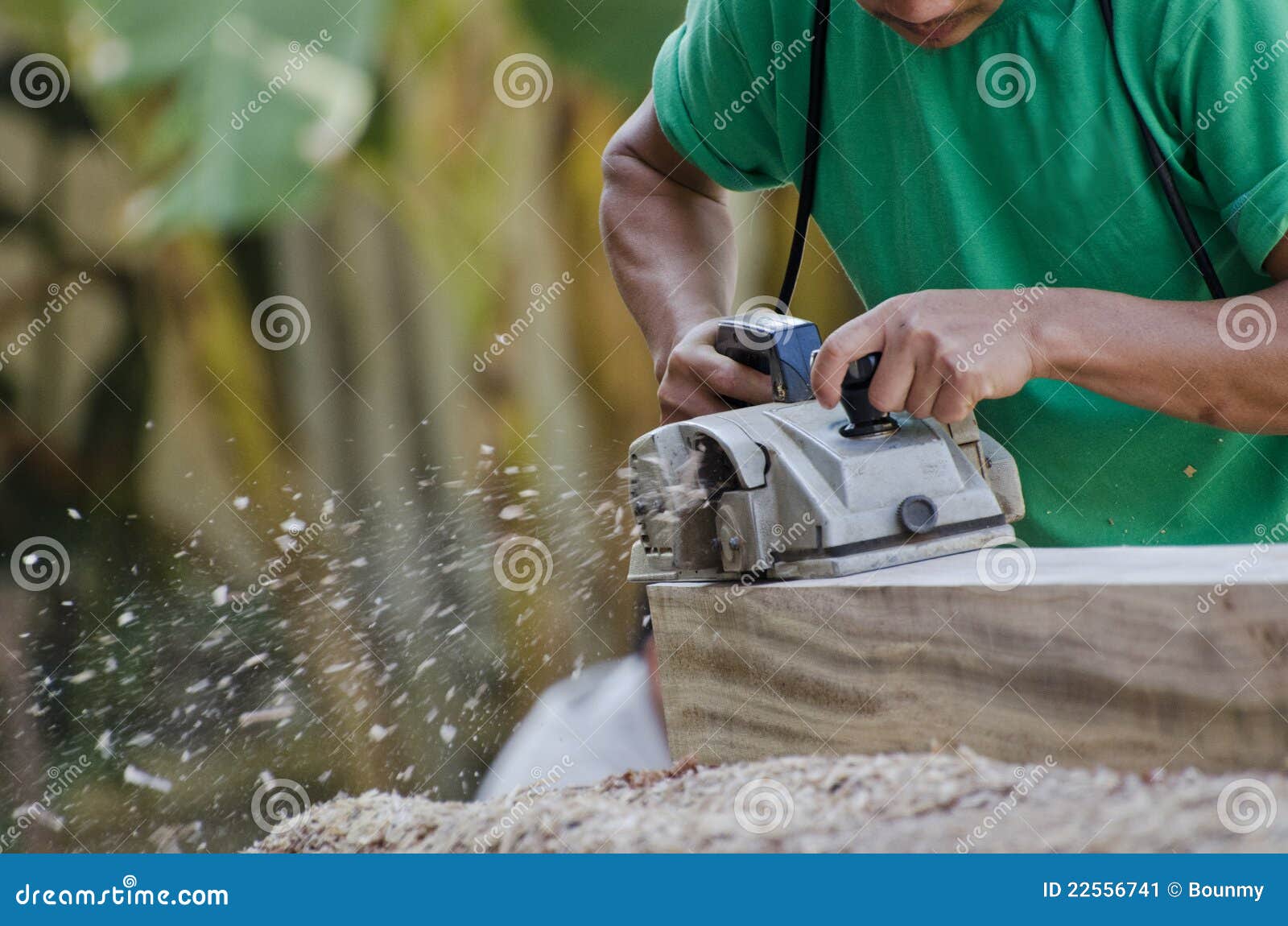 Closeup of Carpenters Hands Stock Image - Image of planer, carver: 22556741