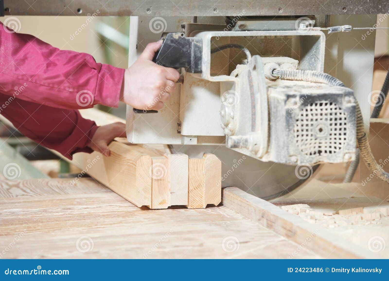 Closeup Carpentry Wood Cross Cutting Stock Photo - Image of plank ...