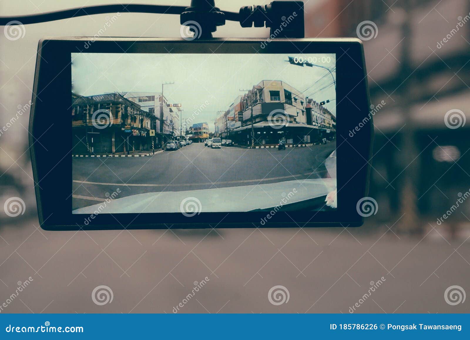 Closeup CCTV Cameras On The Roof Royalty-Free Stock Photo ...