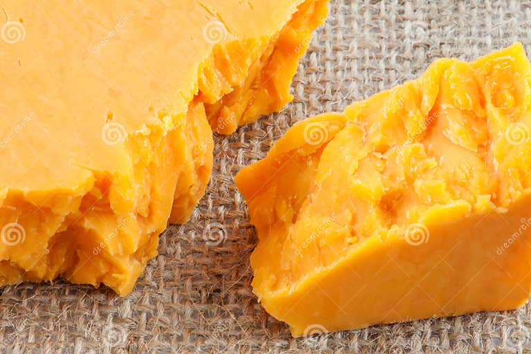 Closeup cheddar cheese stock image. Image of cloth, unprocessed - 52566287