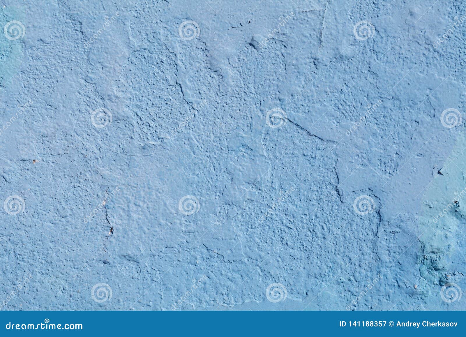 Closeup of Chipped Paint on Blue Wall , Texture Ready Stock Image ...