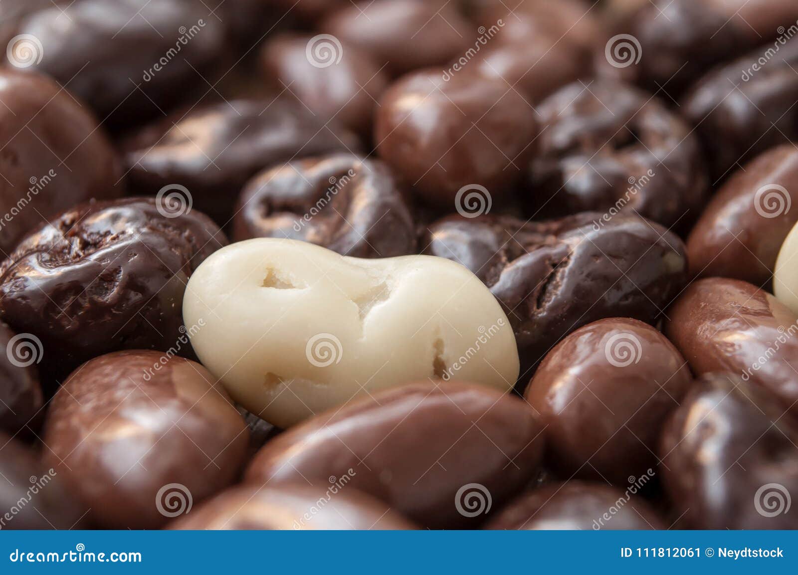 Chocolate Candies Beans Texture Stock Image - Image of children ...