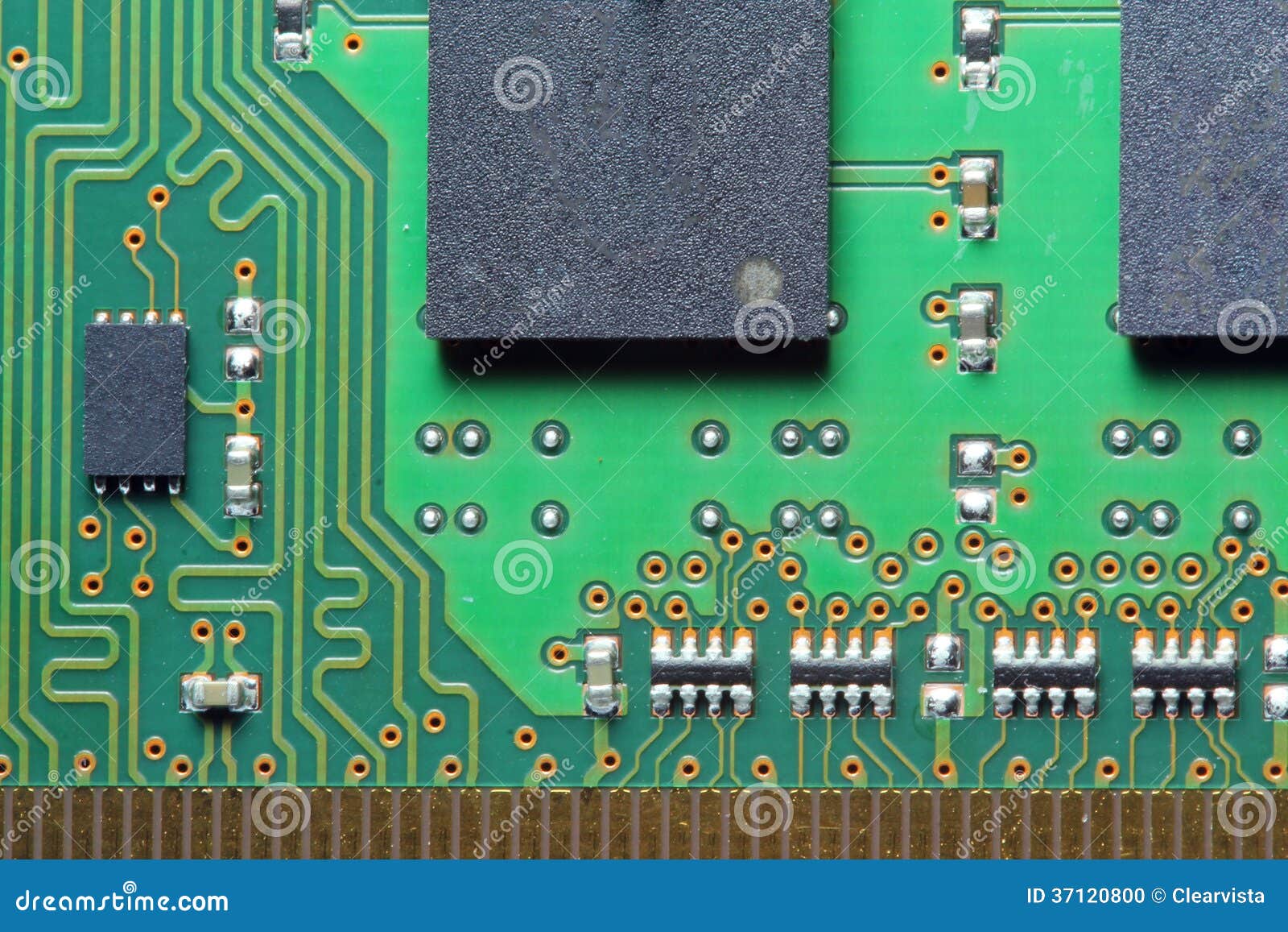 Computer Hardware, Circuit Board. Stock Photo - Image of chip, memory ...