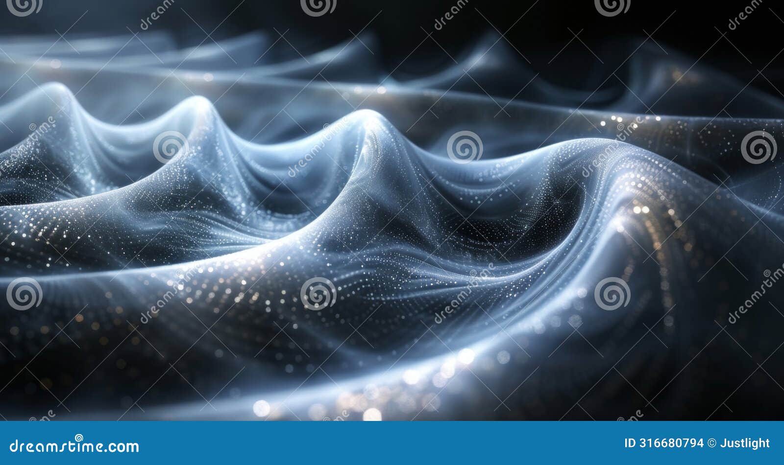 Closeup of Circular Patterns in Motion Mimicking the Swirling Movement ...