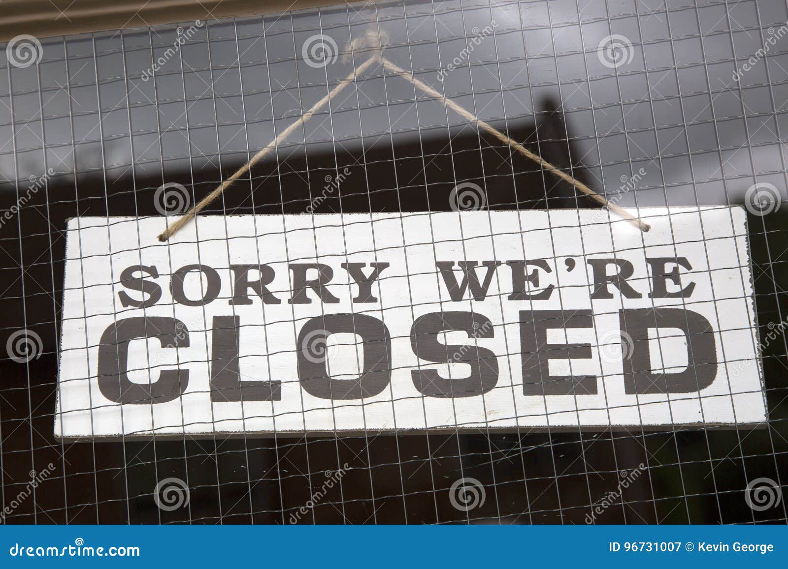 Closeup of Closed Sign stock image. Image of concept - 96731007