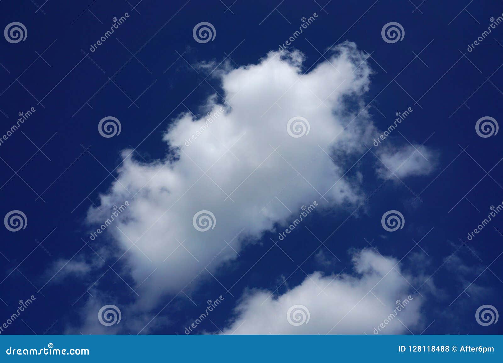 Closeup Cloud with Blue Sky Stock Photo - Image of beauty, outdoor ...