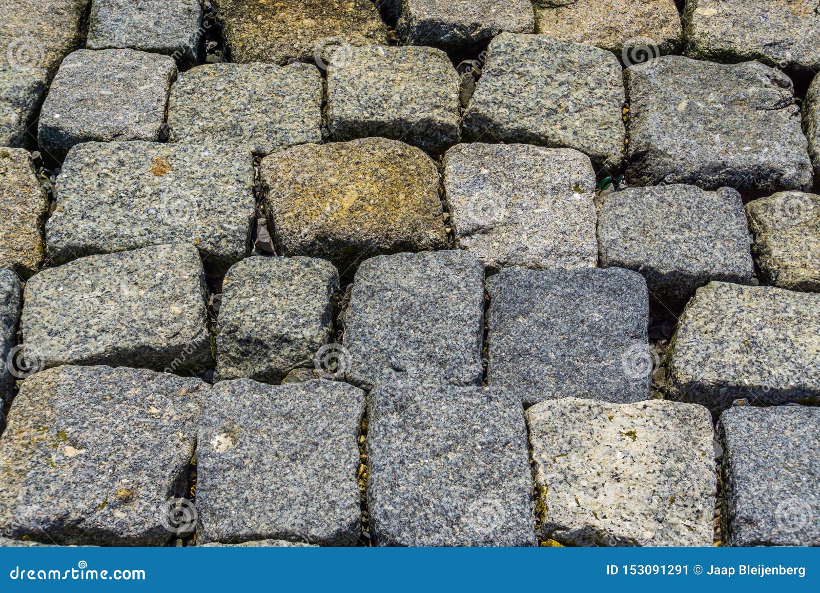 Closeup of a Cobblestone Pattern, Classical Road Architecture, Vintage ...