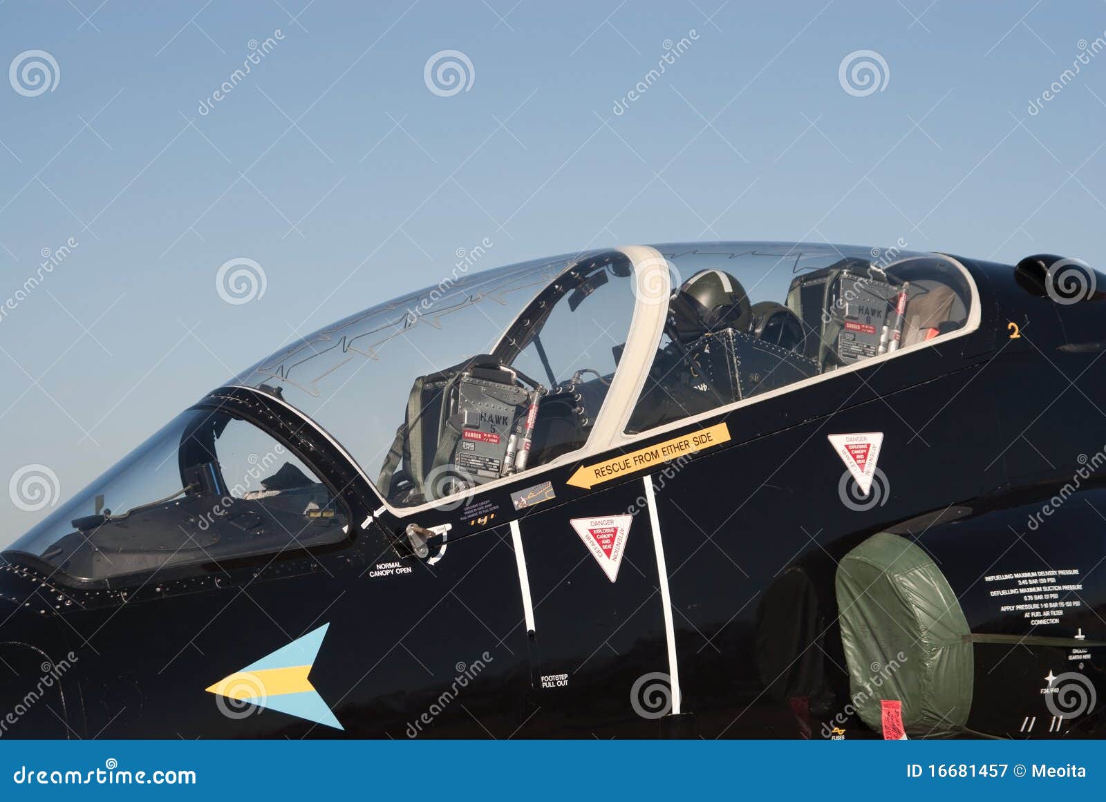 Closeup of the Cockpit of BAe Hawk Editorial Photography - Image of ...