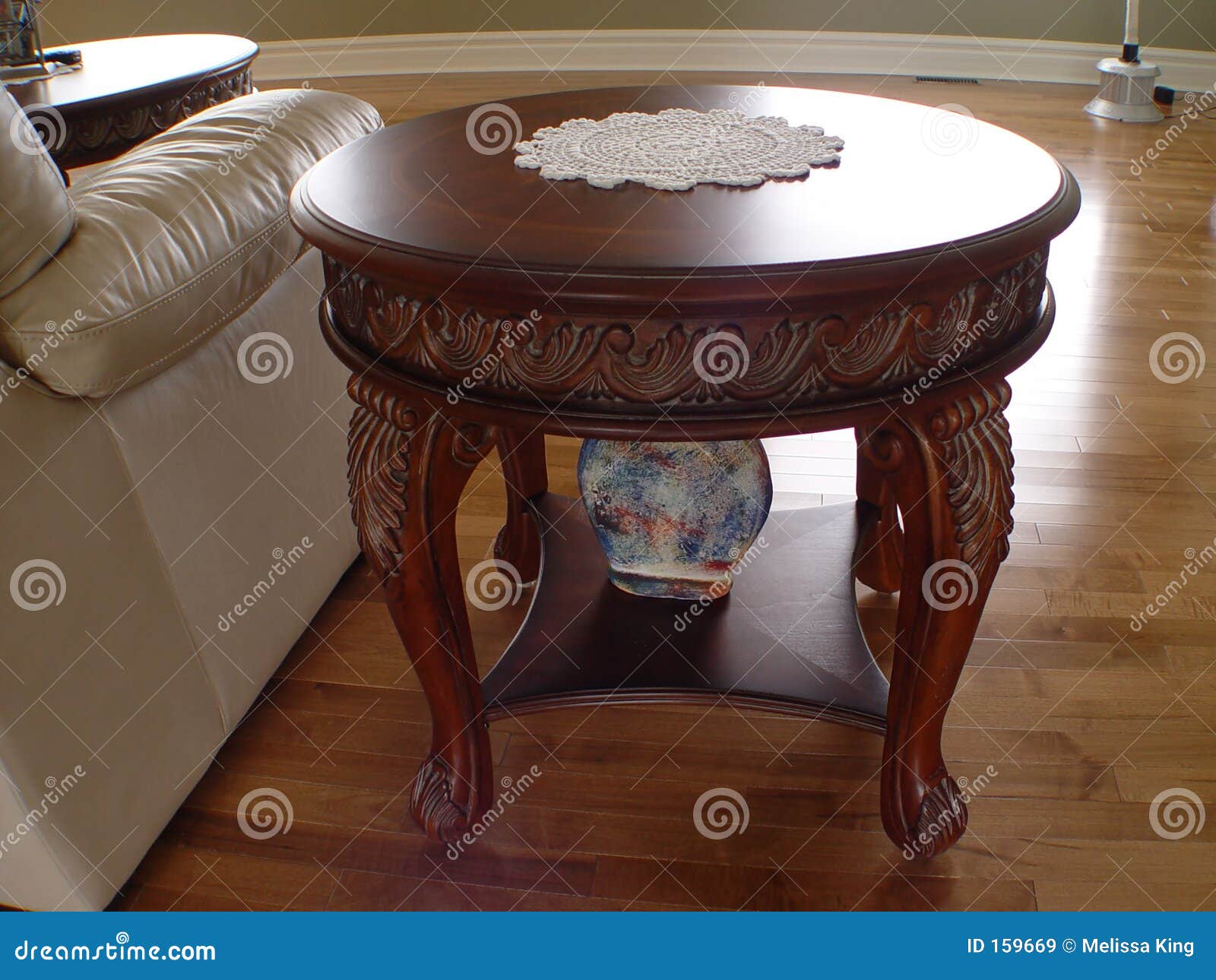 Closeup of Coffee Table stock image. Image of contemporary - 159669