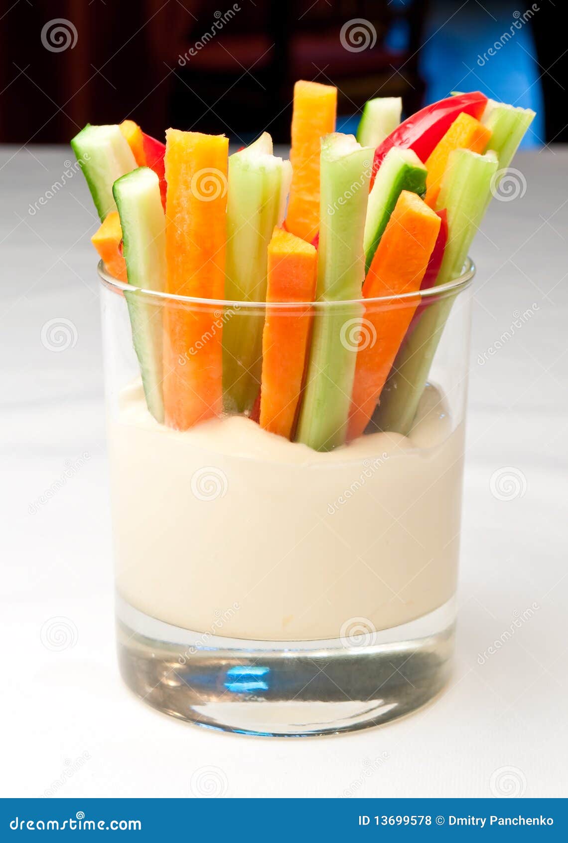 Closeup of an Colorful Appetizer Stock Photo - Image of gourmet ...
