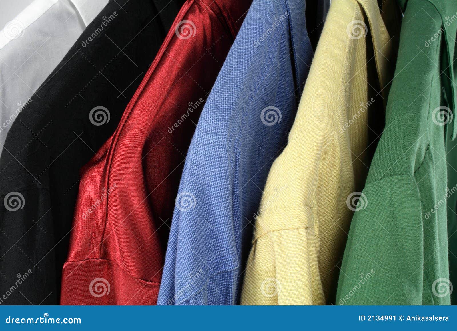 Closeup of Colorful Clothes Stock Image - Image of detail, decision ...
